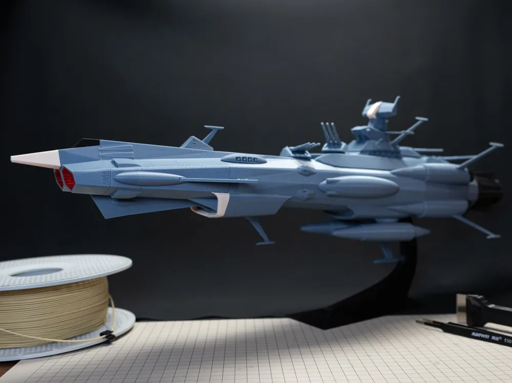 Andromeda-class Space Battleship 1:700 63.5cm by Aoaobear MakerWorld ...