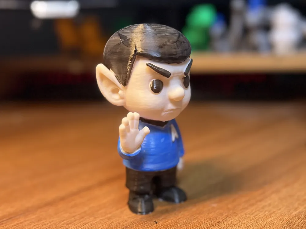 Cute Spock by D-studio MakerWorld: Download Free 3D Models