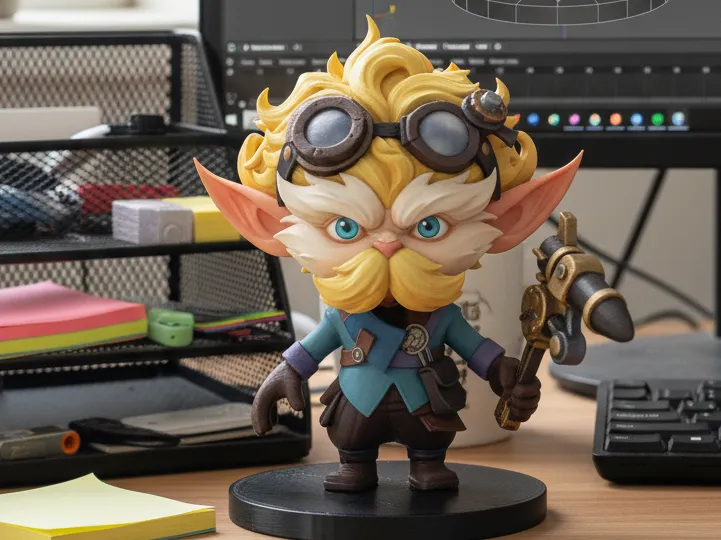 Heimerdinger league of legends - Modelo de impresión 3D gratuito ...