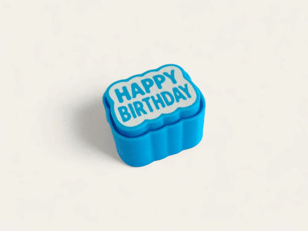 Birthday - Fidget Clicker Set - Free 3D Print Model - MakerWorld