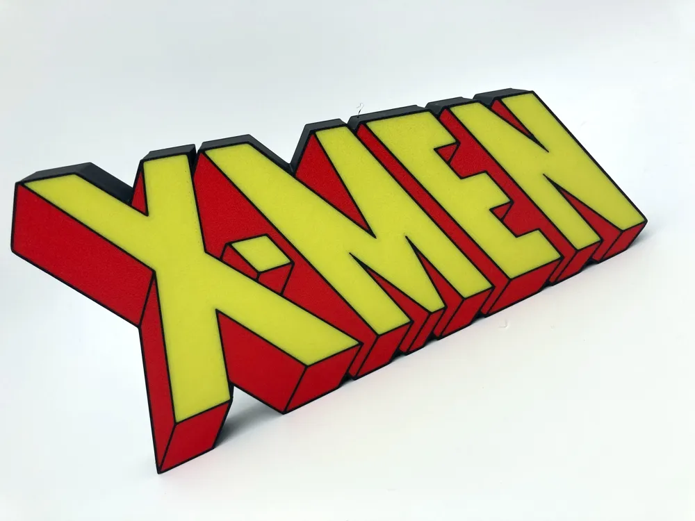 Logo X-Men by Franchescor MakerWorld: Download Free 3D Models