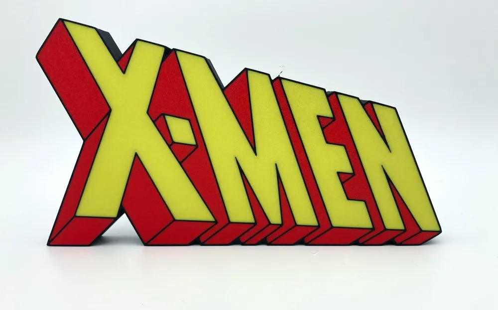 Logo X-Men by Franchescor MakerWorld: Download Free 3D Models
