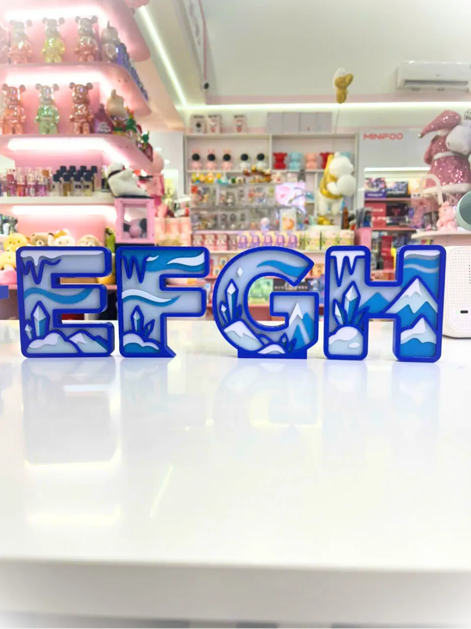 Element Alphabet Series: ICE - Free 3D Print Model - MakerWorld