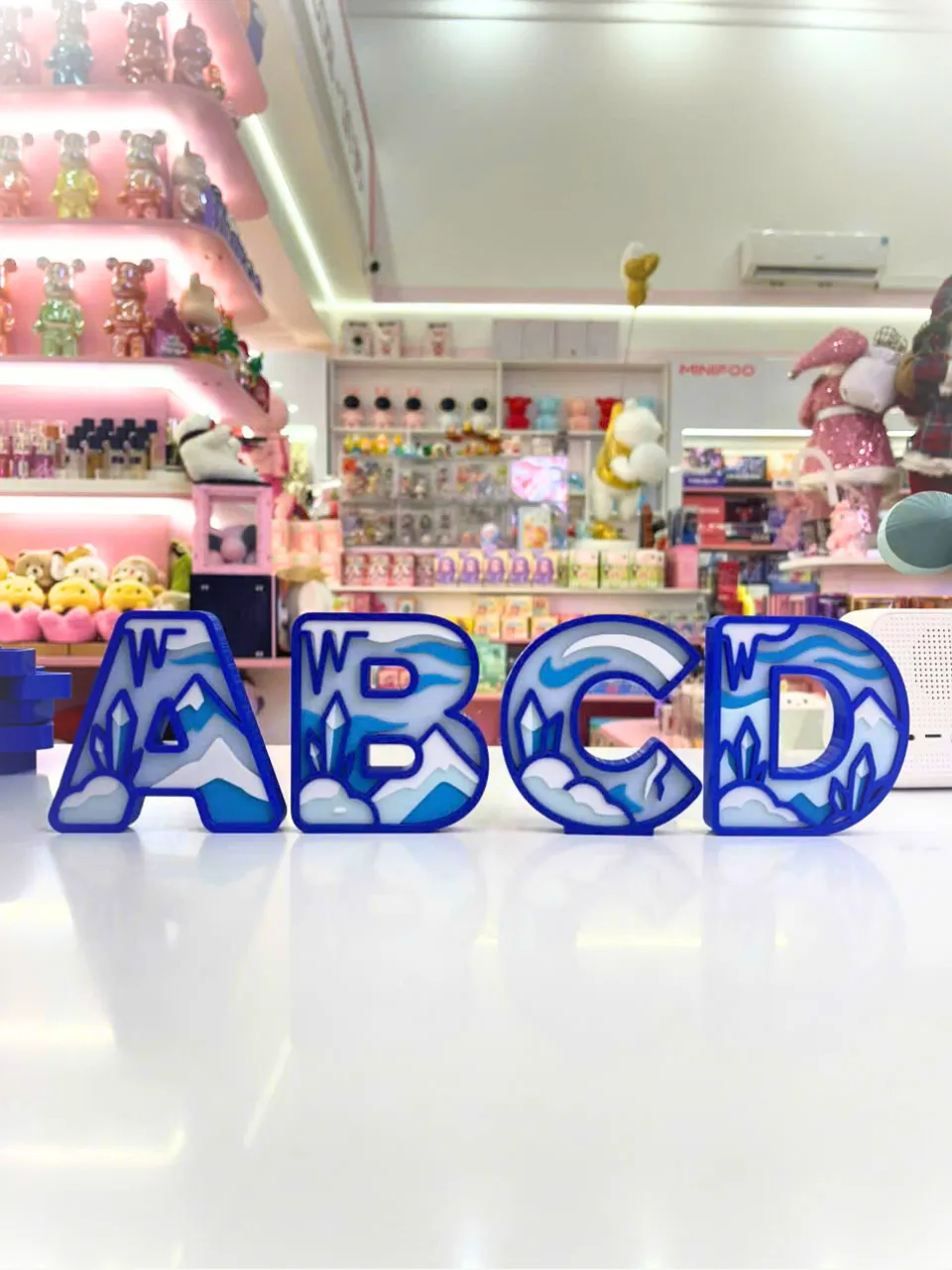 Element Alphabet Series: ICE - Free 3D Print Model - MakerWorld