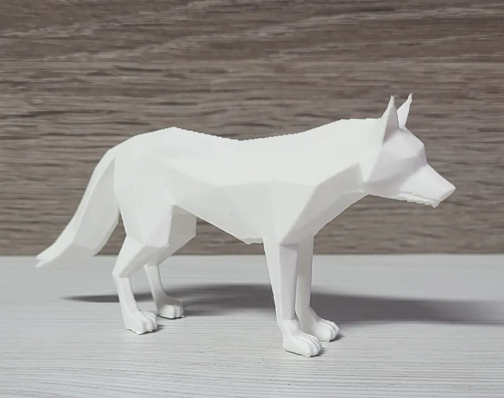 Low Poly Wolf by Frxdi MakerWorld: Download Free 3D Models
