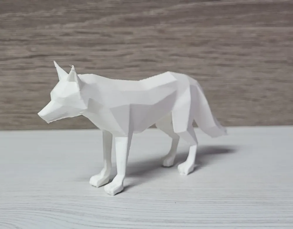 Low Poly Wolf by Frxdi MakerWorld: Download Free 3D Models