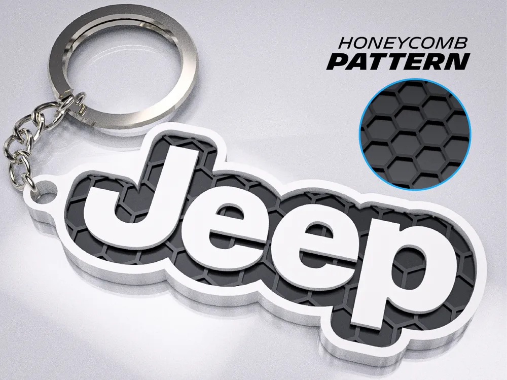Jeep Keychain - Free 3D Print Model - MakerWorld