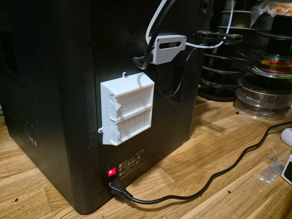 HEPA-Filter for Bambulab P1S/X1C - Free 3D Print Model - MakerWorld