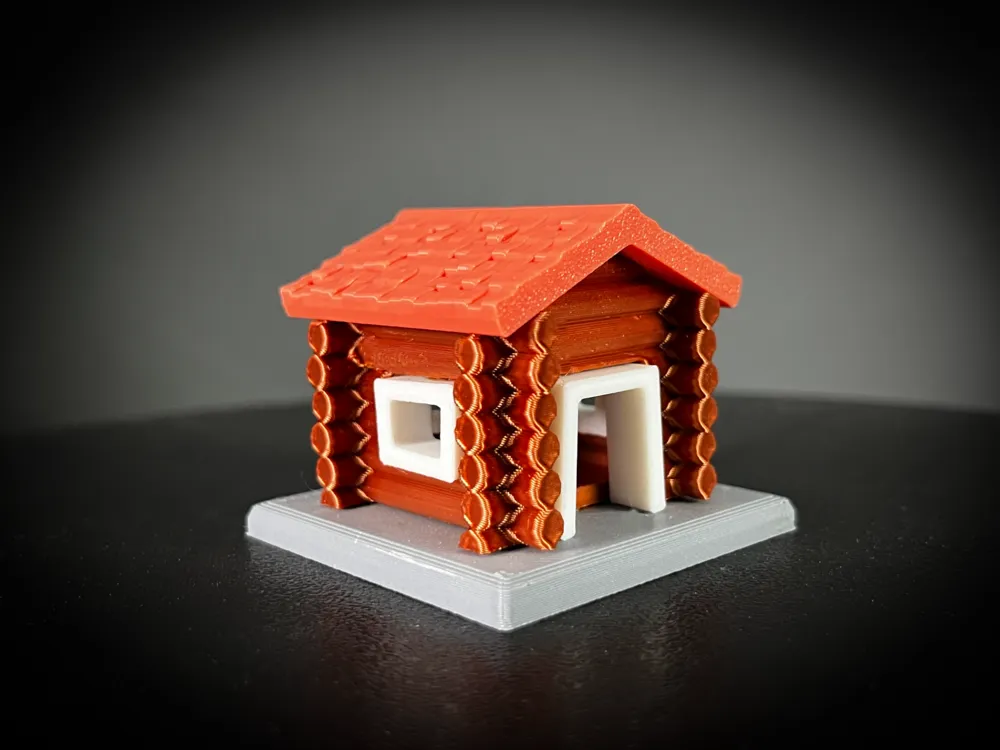 Parametric Log House Generator 1.3 by Printednest - MakerWorld