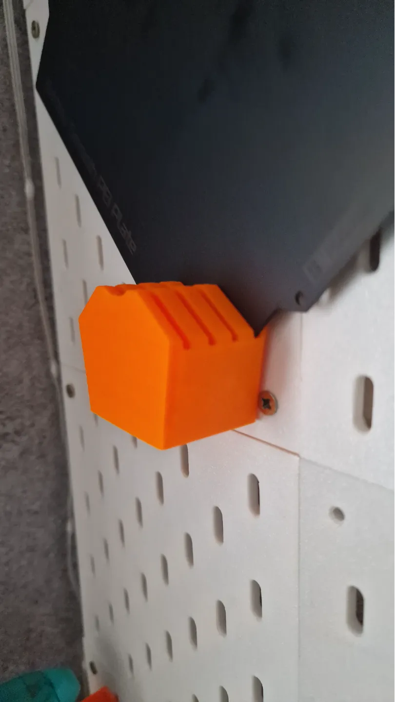 IKEA SKADIS MINI BUILD PLATE HOLDER 4 Plates by 3DMetalCave - MakerWorld