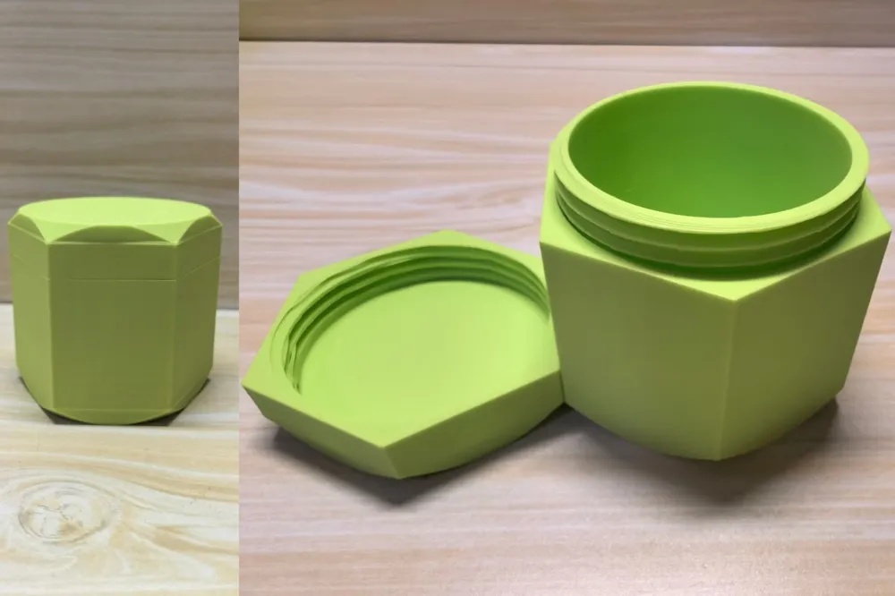 六边形收纳盒 Hexagonal storage box by 小猫爱科研 - MakerWorld