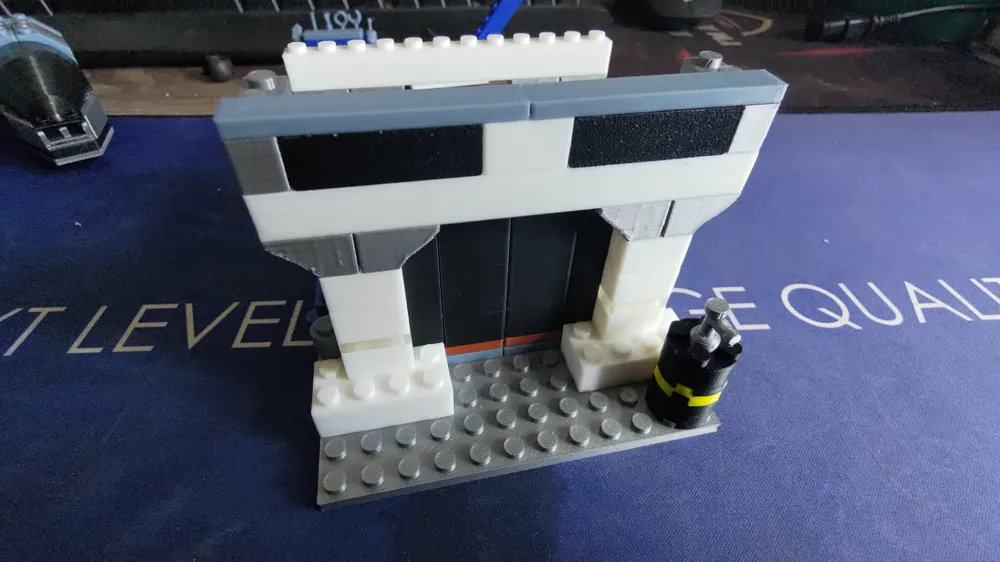 Star Wars brick B-Wing Fighter + Rebel Base 7180 - Free 3D Print Model ...