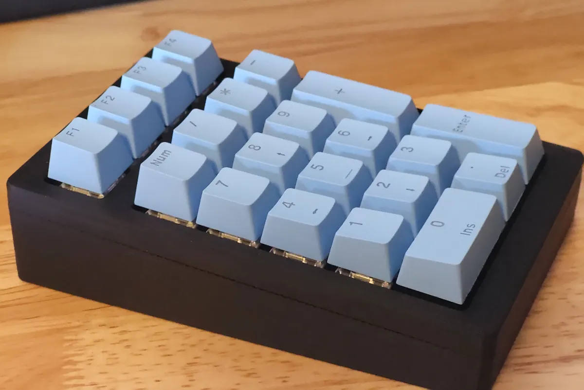 21 Key Mechanical Numpad - Free 3D Print Model - MakerWorld