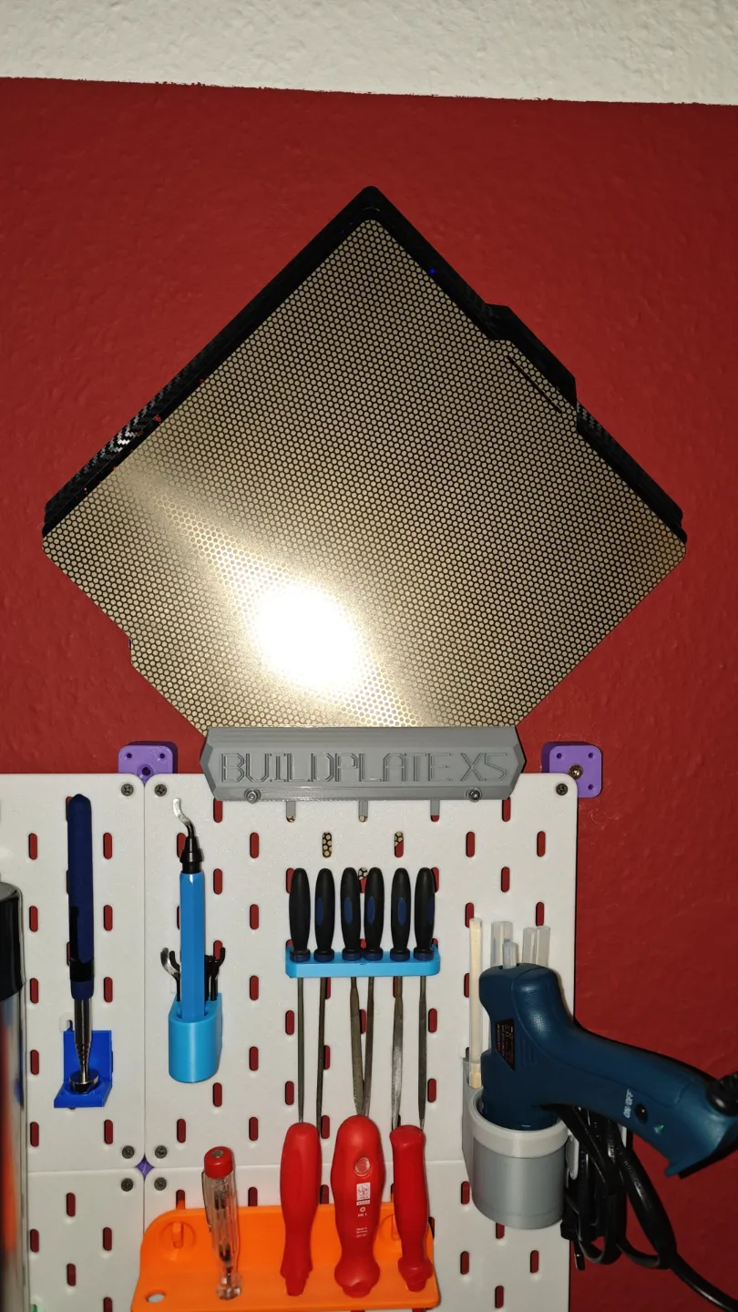 SKADIS Ontop Buildplate Holder X5 - Free 3D Print Model - MakerWorld