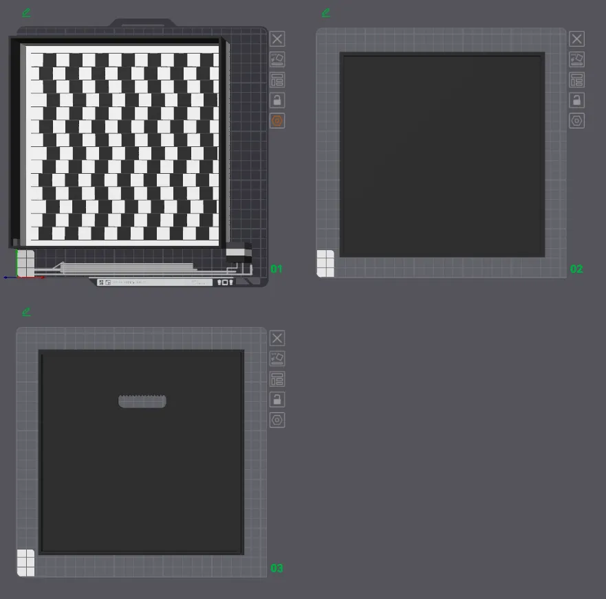 Optical Illusion - Parallel Stacked Boxes LED Lamp by BeeTee 3D ...