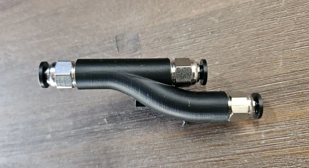 H2D Internal Y-Adapter for PTFE (PC4-M10) - Free 3D Print Model ...