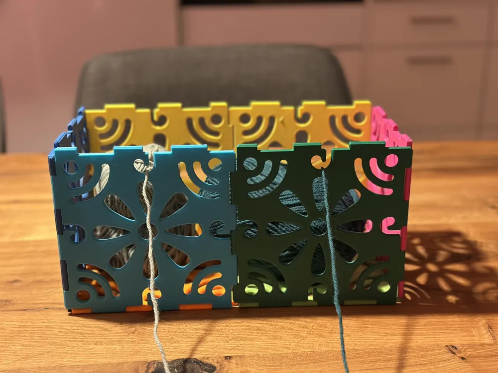 Modular Yarn box - 155 mm - Free 3D Print Model - MakerWorld