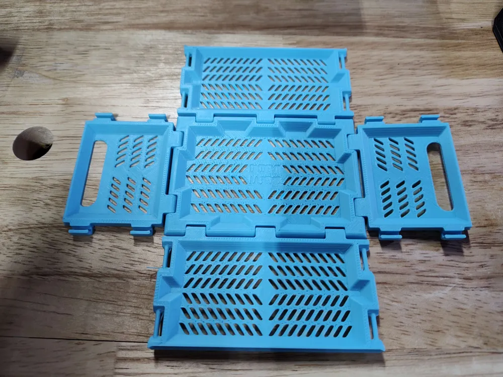 Foldable Box with Lid - A1 Mini Profile Remixed by Toonafeesh - MakerWorld