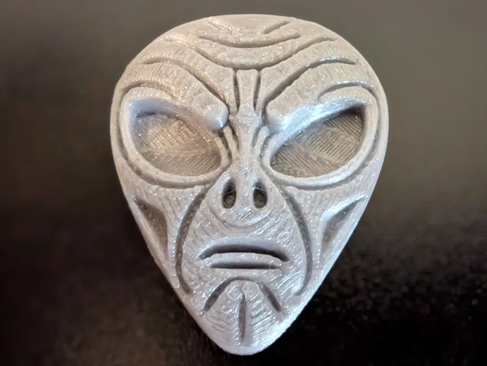 Alien Guitar Pick – 15 Minute Print - Free 3D Print Model - MakerWorld