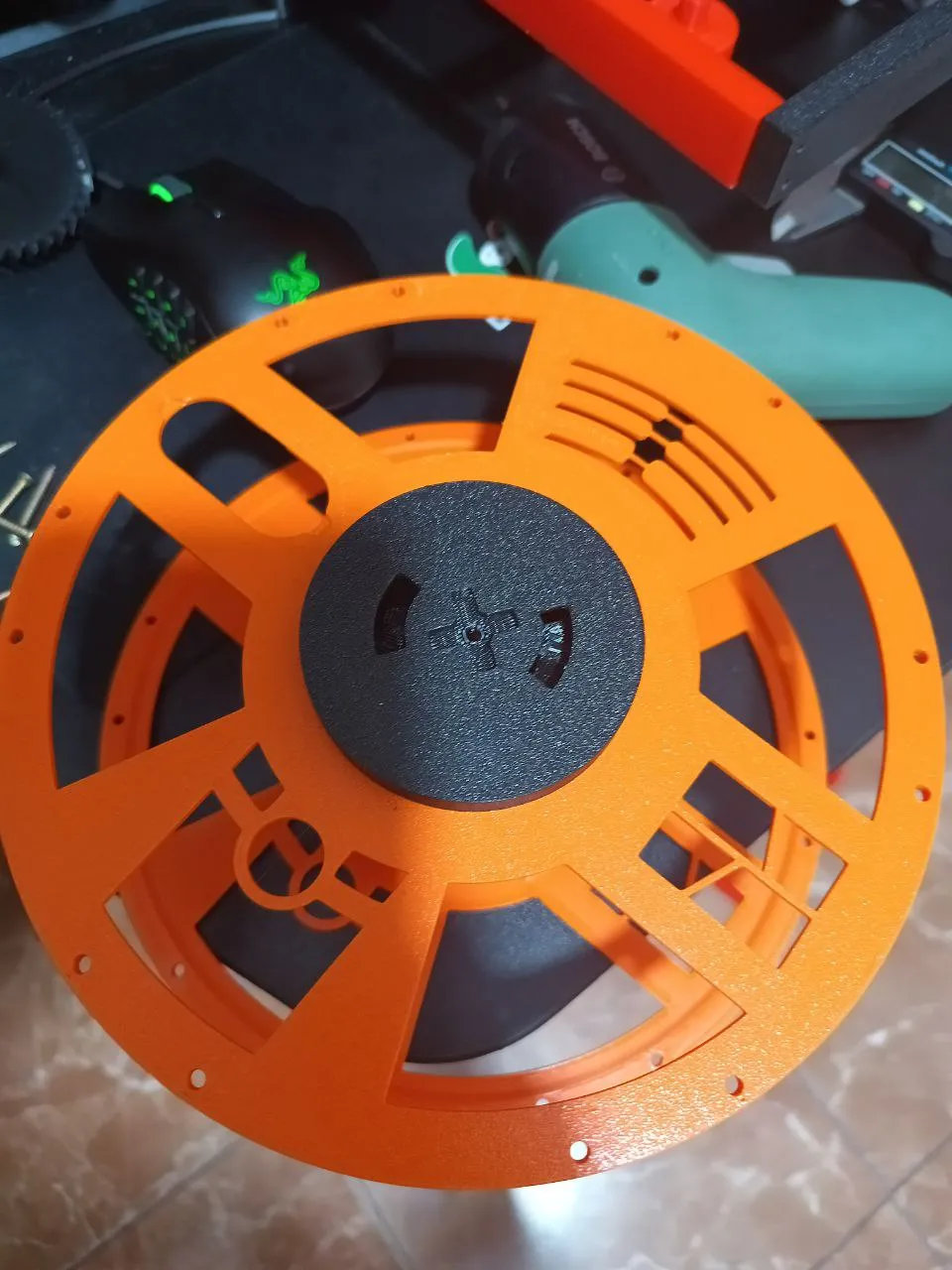baBambu Lab Re-Usable Spool+tag for V-Spooler Remixed by Walter_Wolf ...