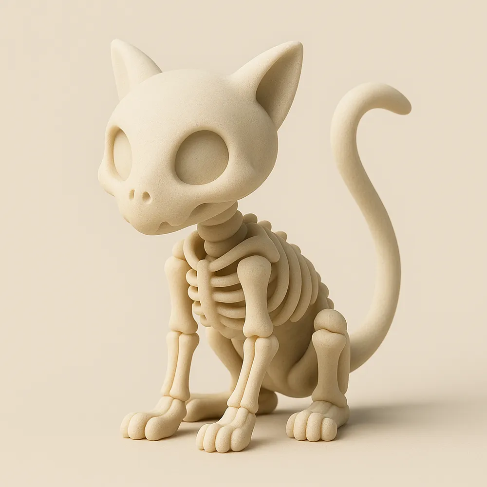 Mew Skeleton by World of prints MakerWorld: Download Free 3D Models