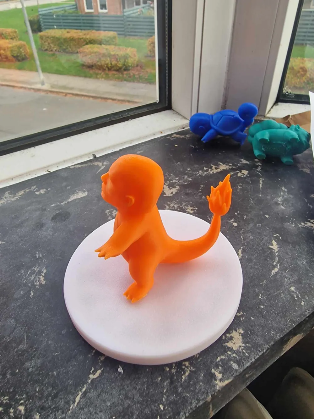 Rockmander - charmander with The rocks face - Free 3D Print Model ...