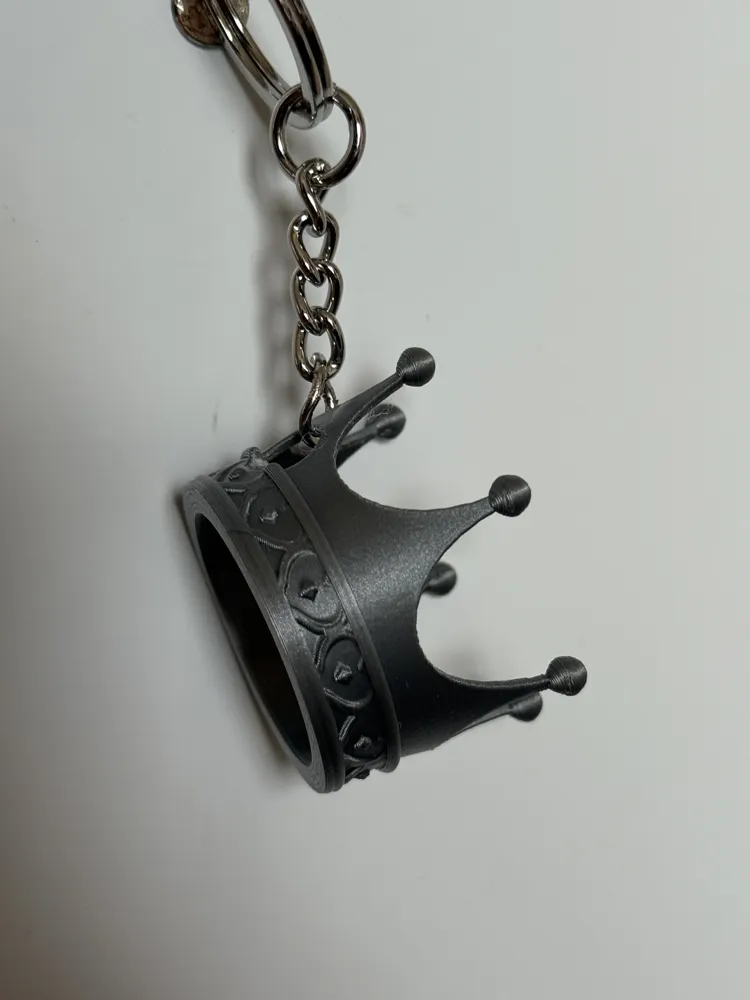 Crown keychain by Talvor MakerWorld: Download Free 3D Models