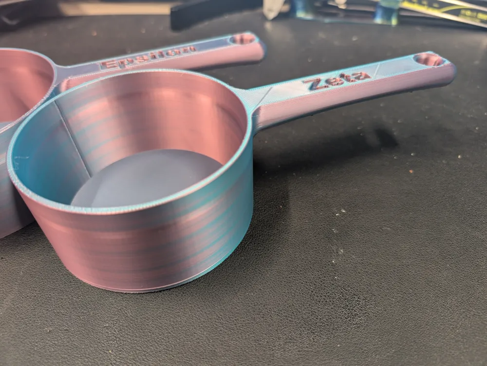 Parametric Pet Food Scoop – Custom Size & Name - Free 3D Print Model ...