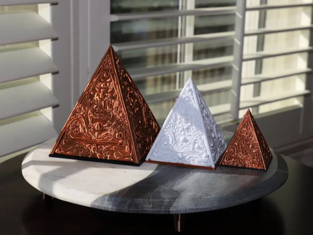 Reimagined Art: Pyramid / Triangle by DigiDavis MakerWorld: Download ...