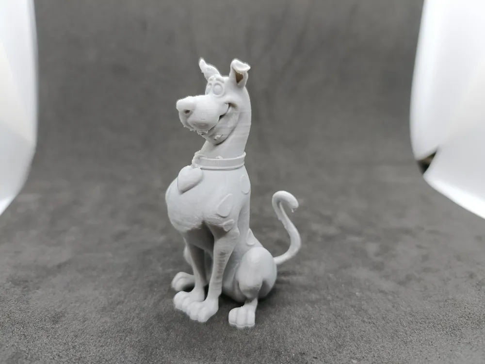 Scooby-Doo Figurine Heart Charm Valentine's Day - Free 3D Print Model ...