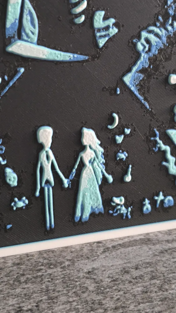 Corpse Bride Emily Hueforge von RIVY3Dprint MakerWorld: Kostenlose 3D ...