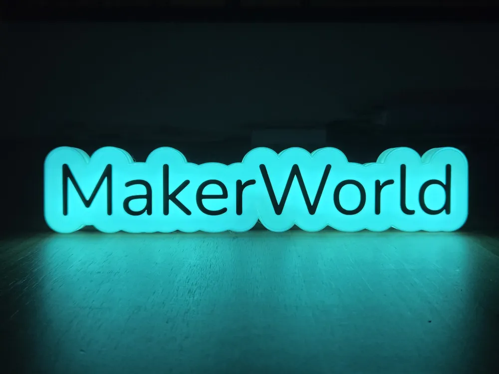 Lightbox name generator by migueljeronimoa MakerWorld: Download Free 3D ...