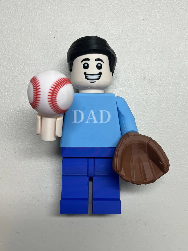 Big Brick * Baseball Glove by WhatChelleIMake MakerWorld: Download Free ...