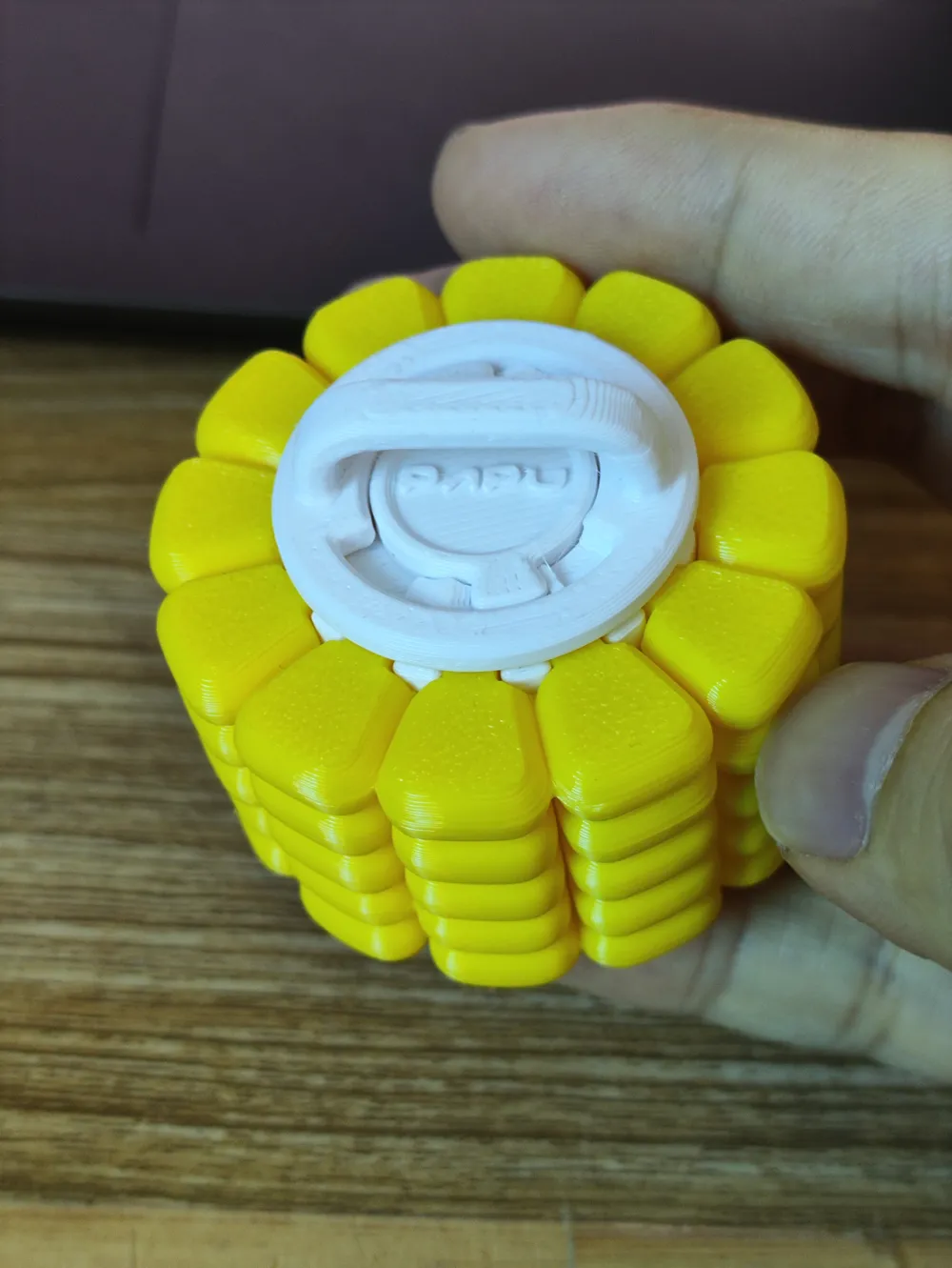 Corn 3D Puzzle - Twist-Lock Lid Version - Free 3D Print Model - MakerWorld