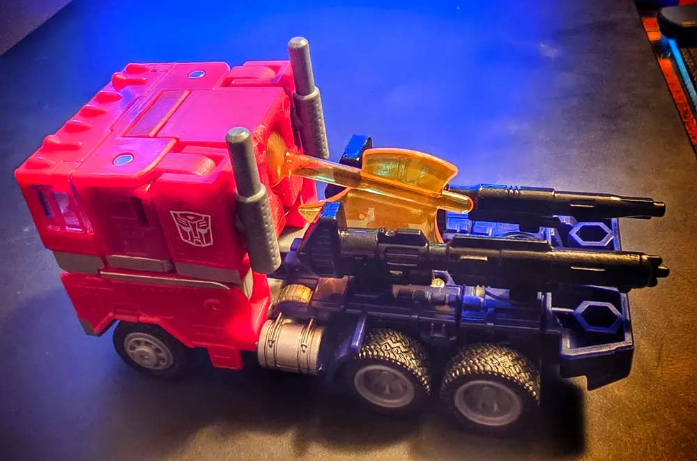 Transformers Legacy G1 Optimus Weapon storage Back by Scarr - MakerWorld