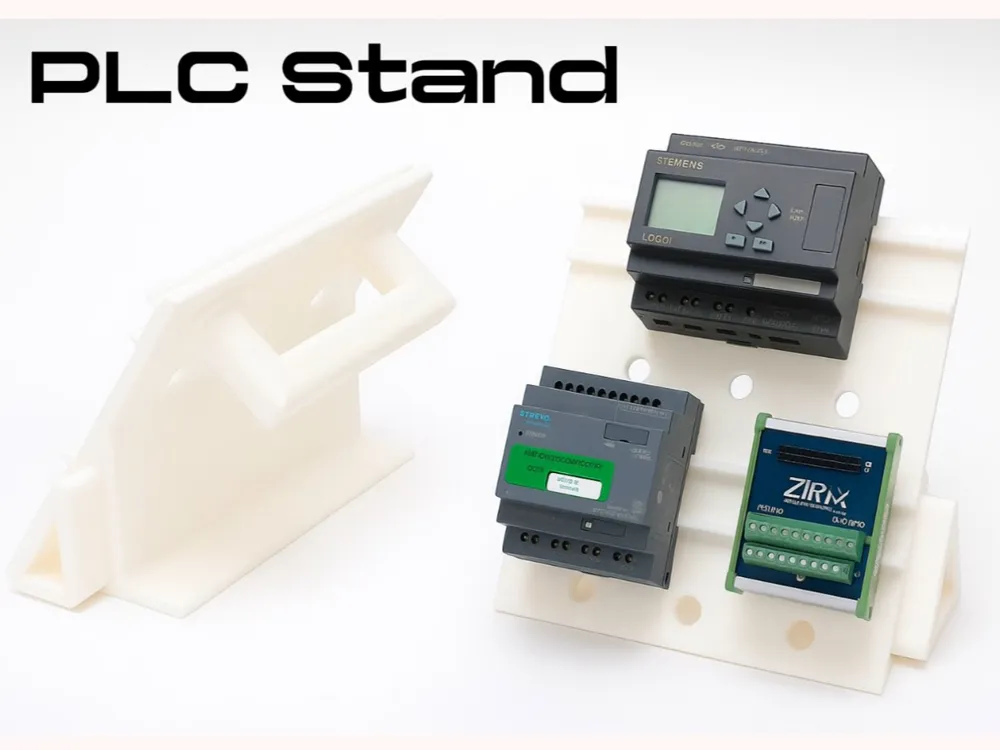 PLC Stand - DIN Rail (Extendable) by Brian_L MakerWorld: Download Free ...
