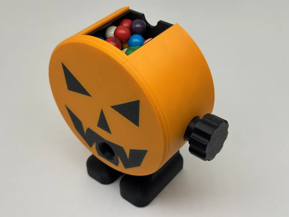 Spooky Gumball Machine - Free 3D Print Model - MakerWorld