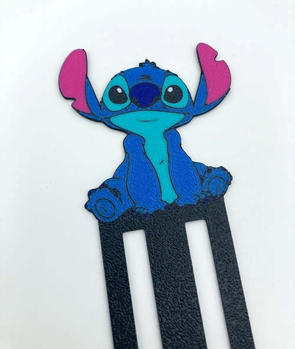 Stitch Bookmark by Franchescor MakerWorld: Download Free 3D Models