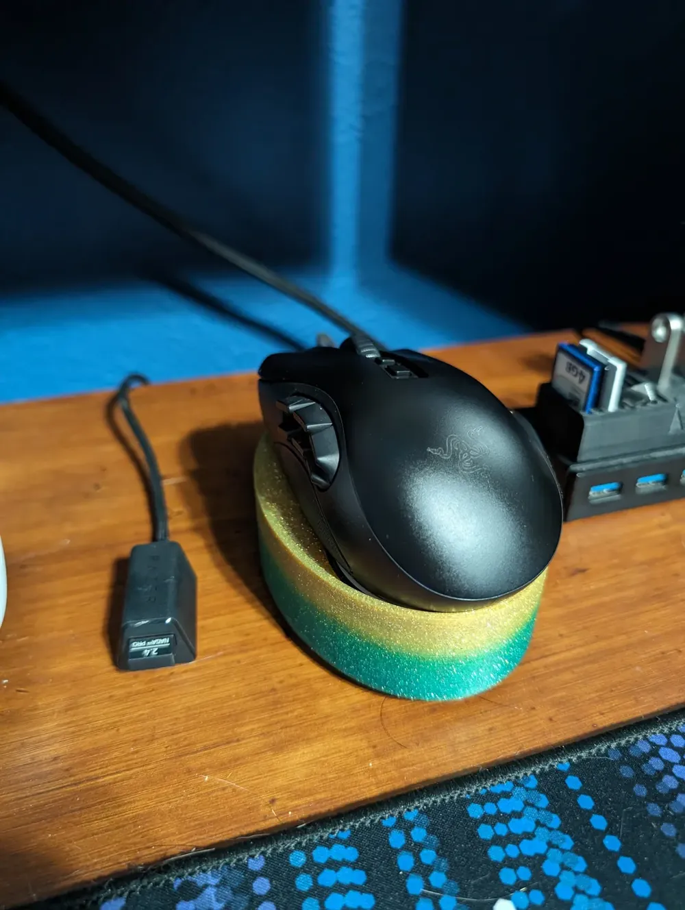 Wireless Mouse Charging Dock by Paravane - MakerWorld