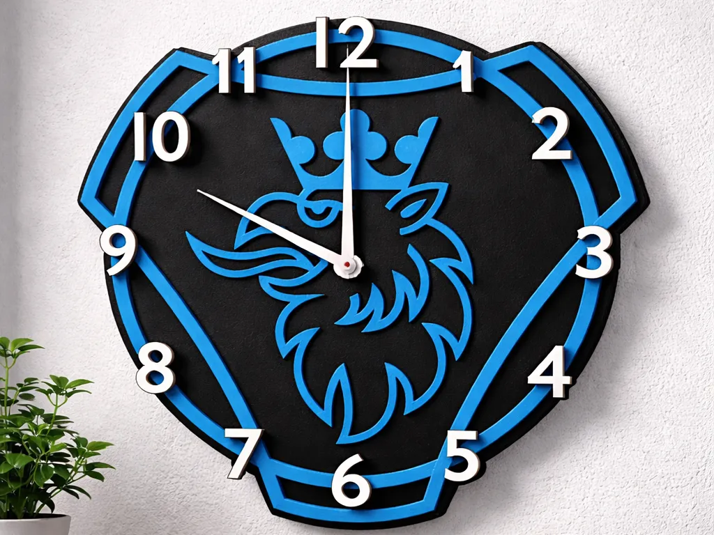 Scania Clock - Free 3D Print Model - MakerWorld