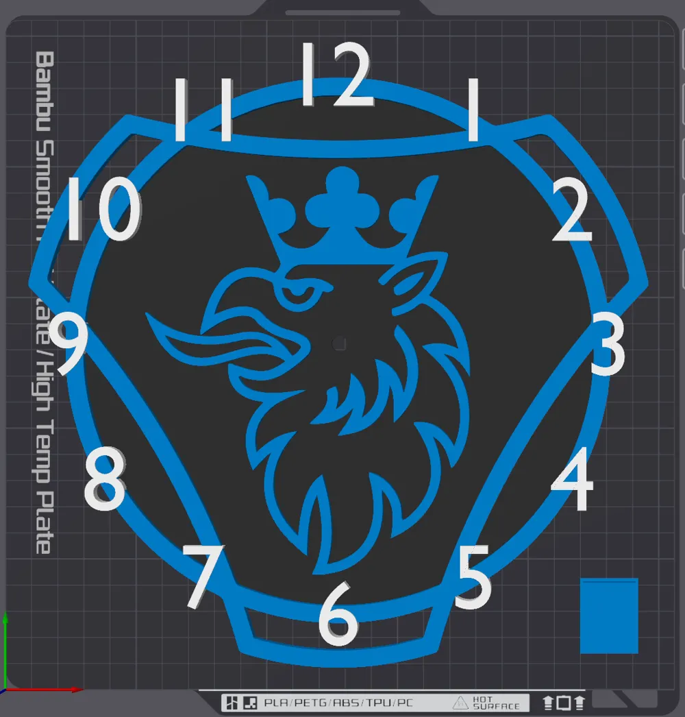 Scania Clock - Free 3D Print Model - MakerWorld