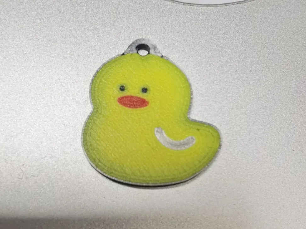 Duck keychain - Free 3D Print Model - MakerWorld