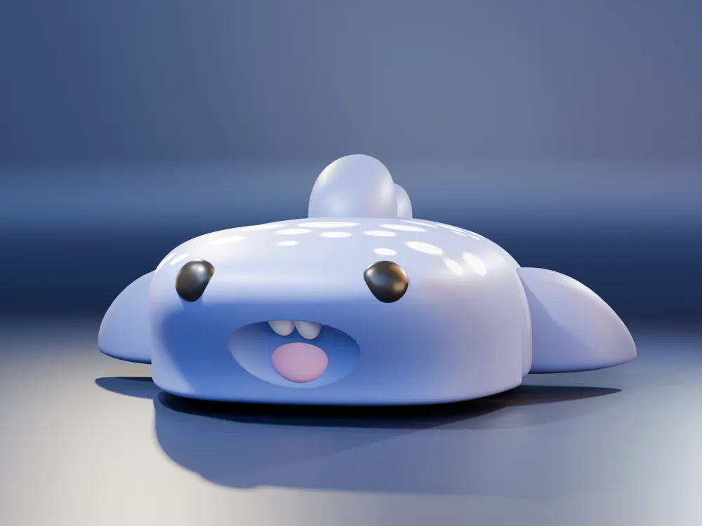 Cute Flexi Shark |Flexy Pets | Flexi Animals Toy by Julia - MakerWorld