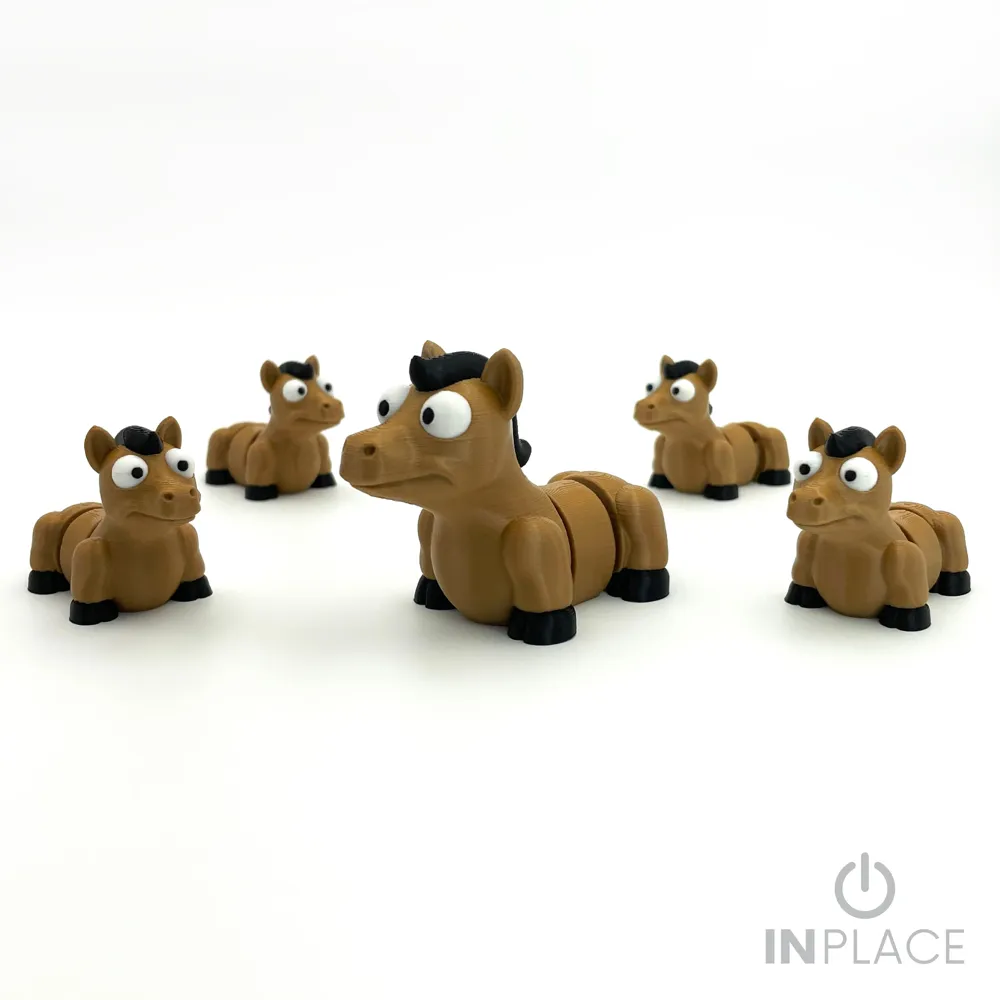 Cute Horse Articulated - Free 3D Print Model - MakerWorld