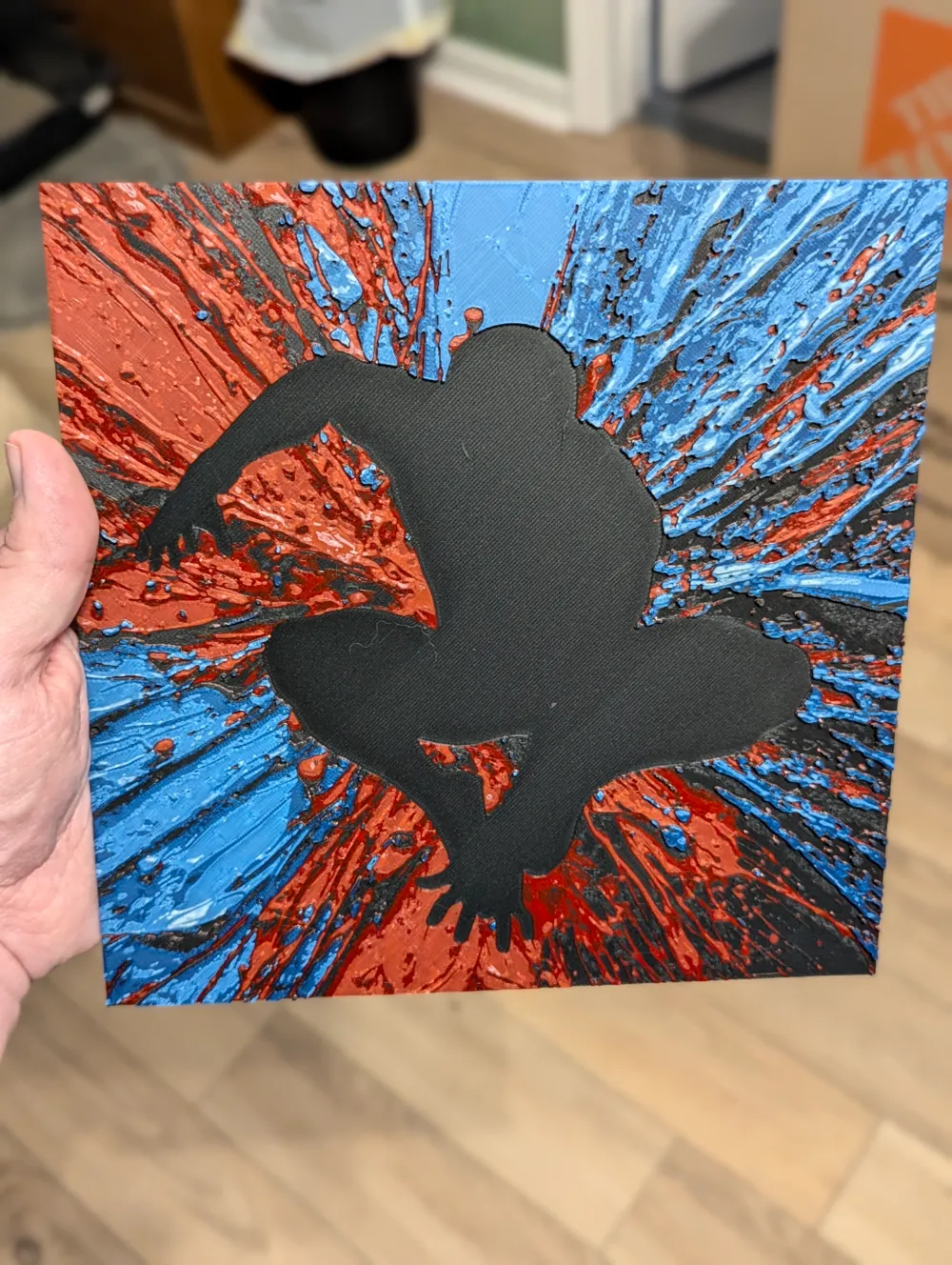 Spider Man Paint Splatter - Hueforge by Bakermakes - MakerWorld