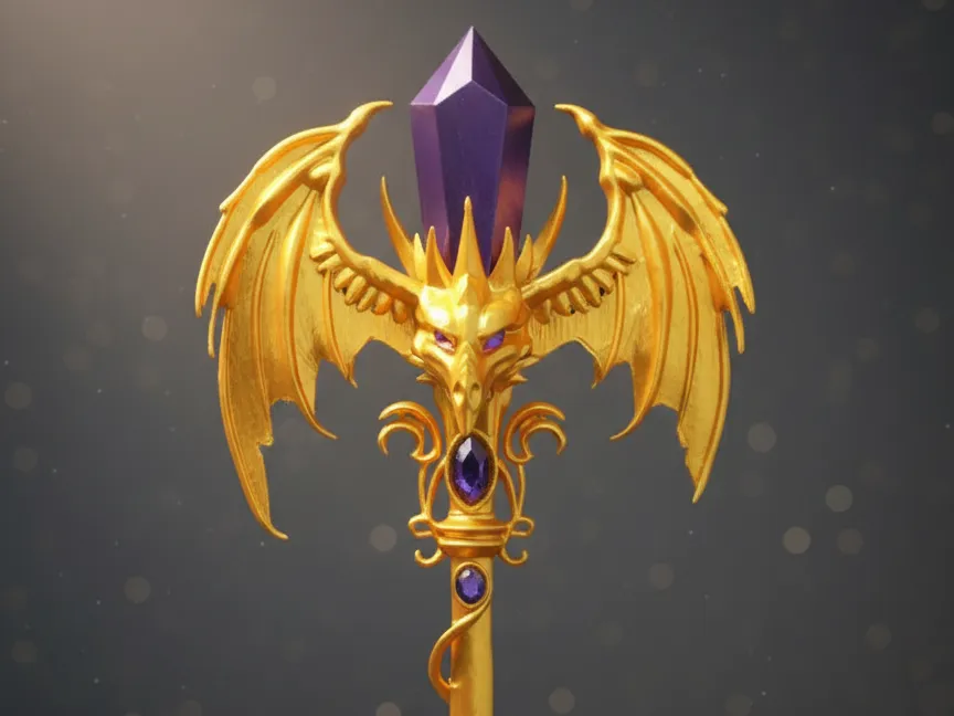 Dragon Scepter - Free 3D Print Model - MakerWorld