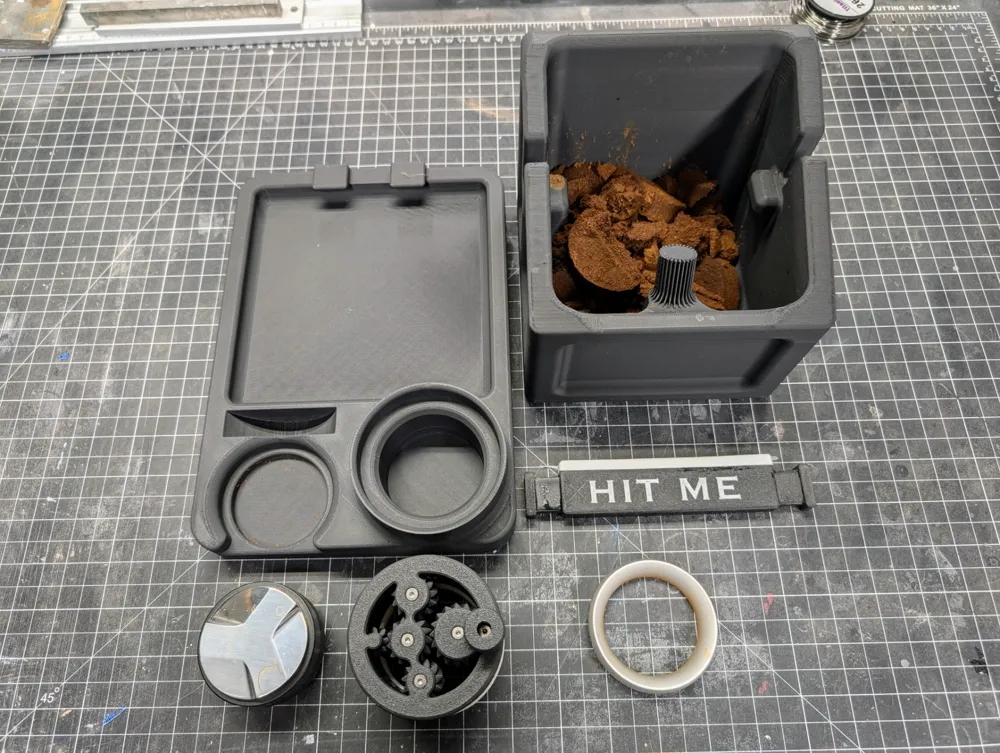 Espresso knock box and organizer tray by Acidcanyon MakerWorld ...