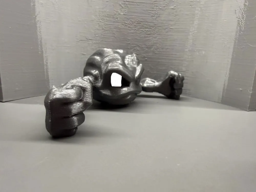 Geodude 3D Print Pokémon - Free 3D Print Model - MakerWorld