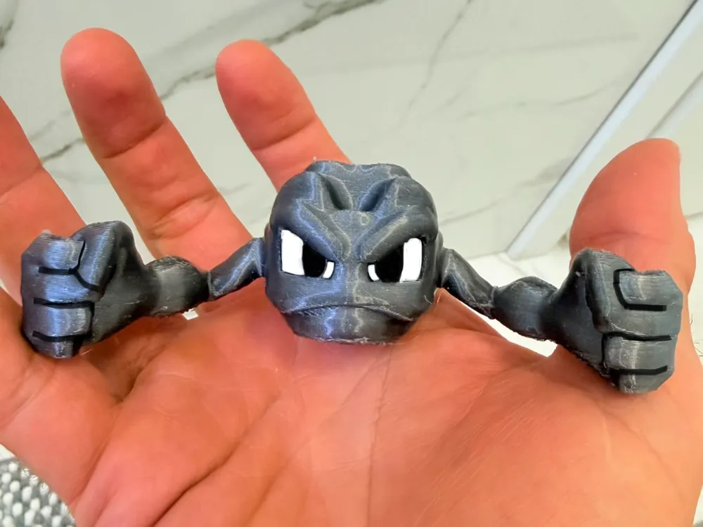 Geodude 3D Print Pokémon - Free 3D Print Model - MakerWorld