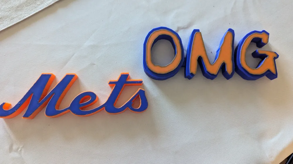 NY Mets OMG (Oh My God) Celebration Sign by OxyNite MakerWorld ...